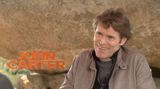 John Carter Exclusive: Willem Dafoe Talks Stilts, Learning New Language ... John Carter Exclusive: Willem Dafoe Talks Stilts, Learning New Language ...